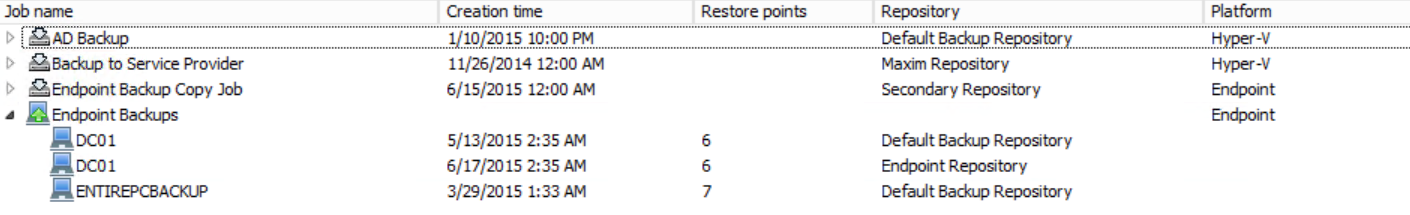 Veeam Endpoint Backup administration: Integration with Veeam Backup & Replication