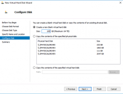 How to create VHD sets