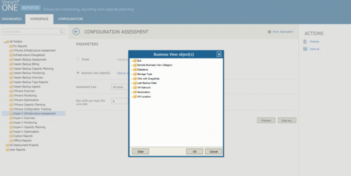 Watchdog your entire IT environment with Veeam ONE