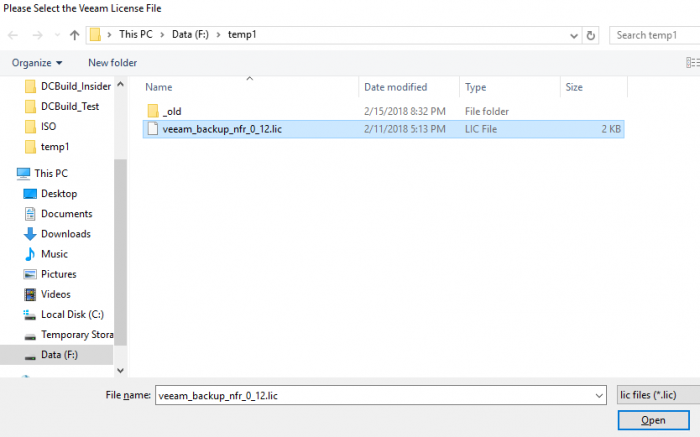 PowerShell script to deploy Veeam Backup & Replication