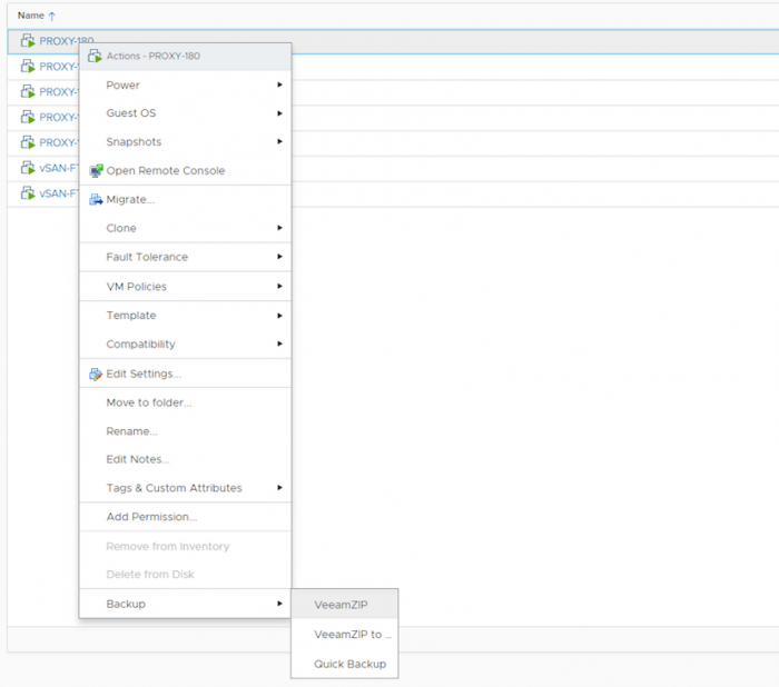 Bringing Clarity to Veeam’s vSphere client plug-in