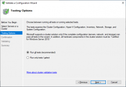 How to create a Failover Cluster in Windows Server 2019