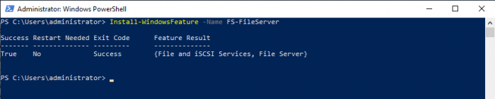 How to create a file server cluster with Windows 2019