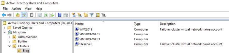 How to backup a Windows 2019 file server cluster