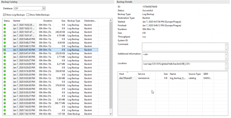 How to recover SAP HANA tenant database