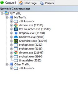 How to capture and inspect network packets in Windows
