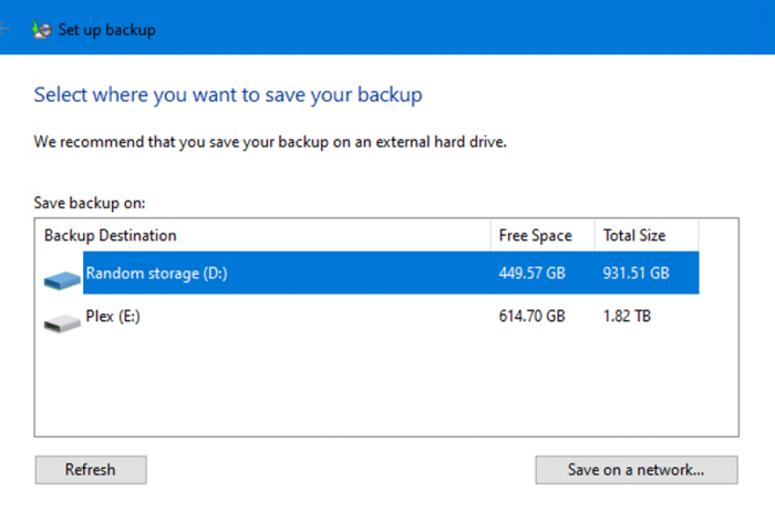 How to backup your laptop