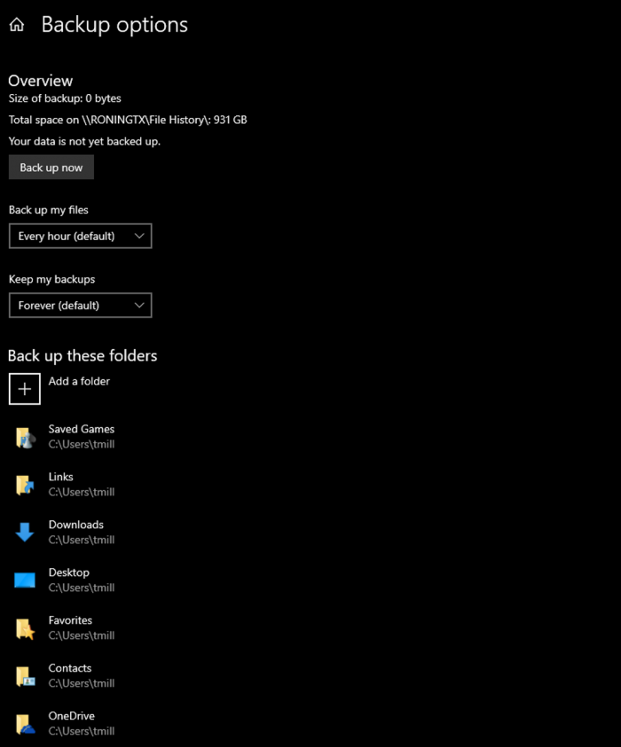 How to backup your laptop