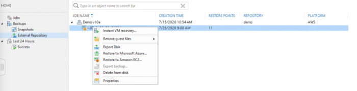 AWS-native backup and recovery now available!