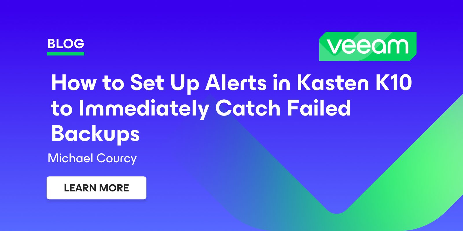 Kasten K10: Real-Time Backup Notifications