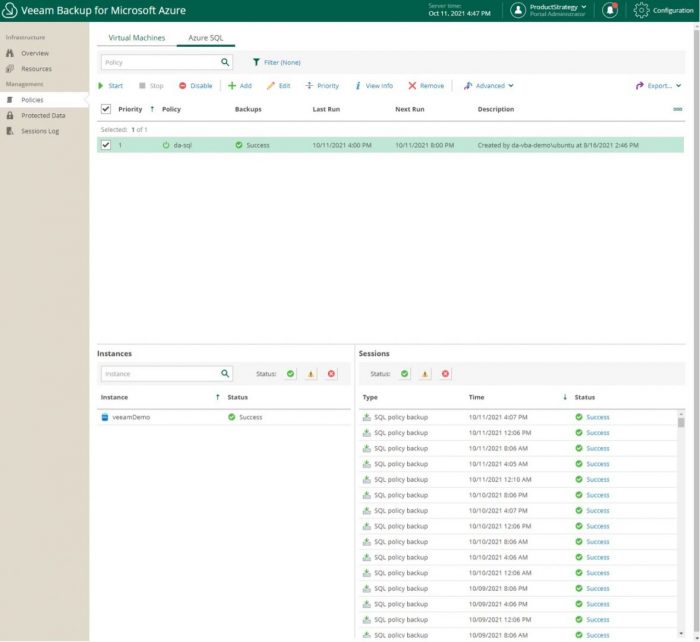 NEW Veeam Backup for Microsoft Azure v3 features
