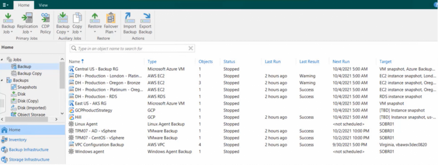 3 key features of Veeam Backup for AWS v4