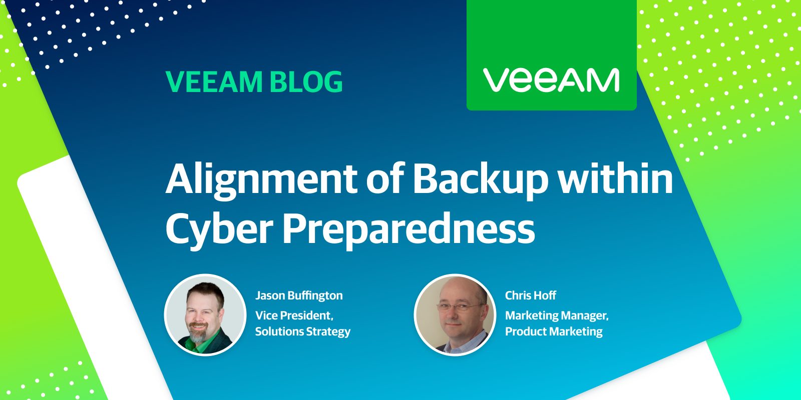 Alignment of Backup within Cyber Preparedness