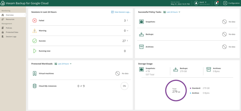 Introducing Veeam Backup for Google Cloud v3