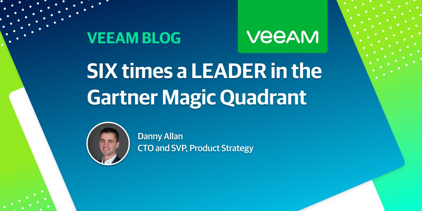 SIX times a LEADER in the Gartner Magic Quadrant
