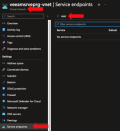 Azure Virtual Network service endpoints