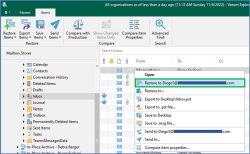 Veeam Backup for Microsoft 365 v6 Data Recovery Scenarios