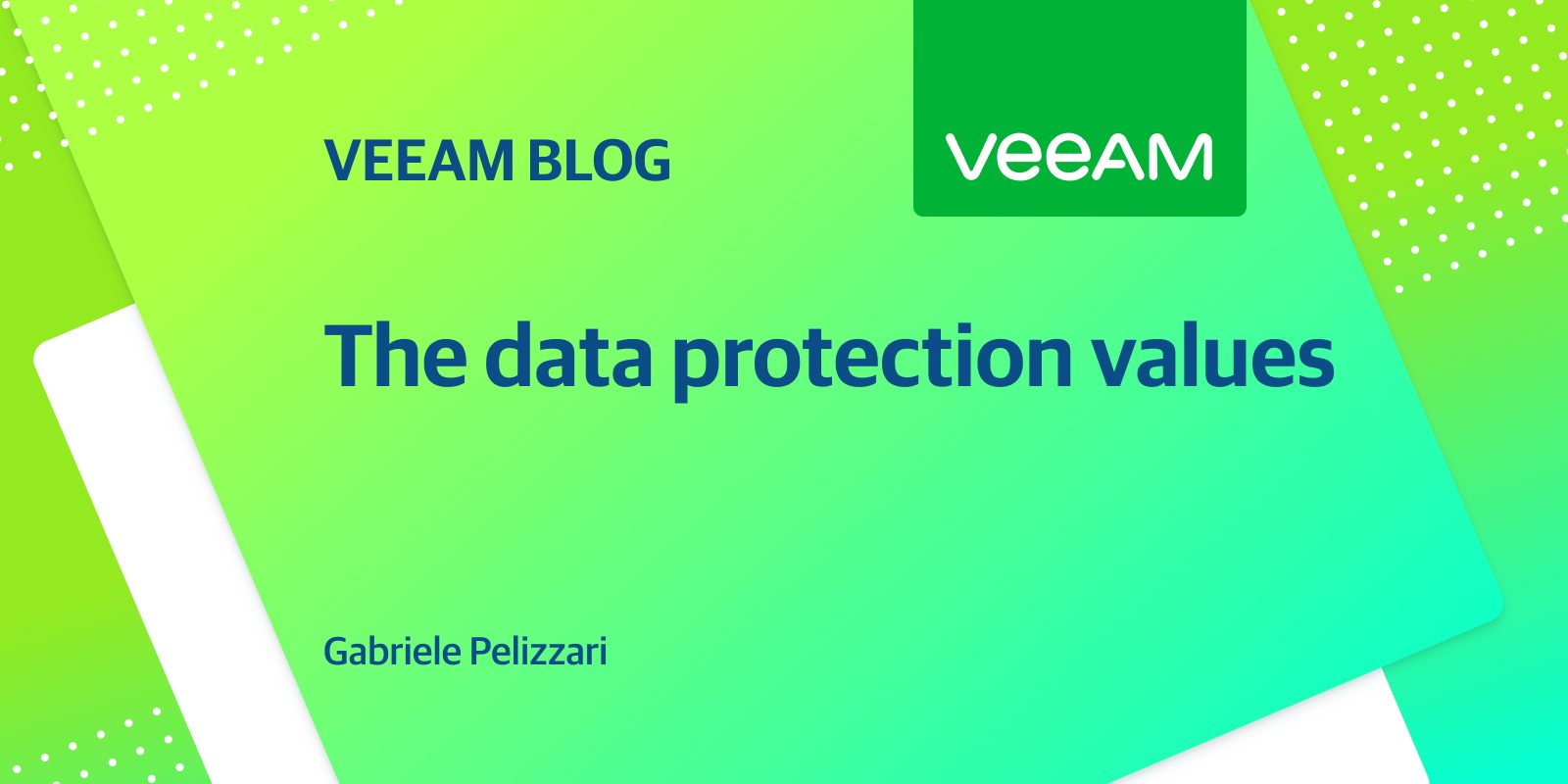 The data protection values