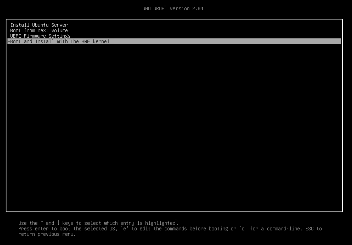 Installing Ubuntu Linux for Veeam Hardened Repository Installing Ubuntu Linux for Veeam Hardened Repository