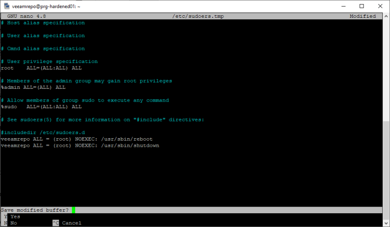 Installing Ubuntu Linux for Veeam Hardened Repository