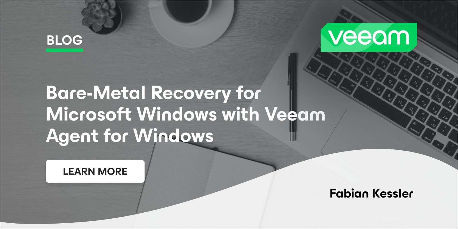 Veeam AgentによるMicrosoft Windowsのベアメタル復元