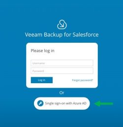 Salesforce Protection with Veeam & Azure AD