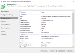 Switch from SQL Server to PostgreSQL for Veeam