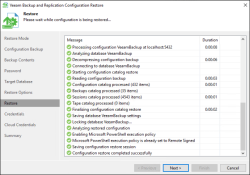 Switch from SQL Server to PostgreSQL for Veeam