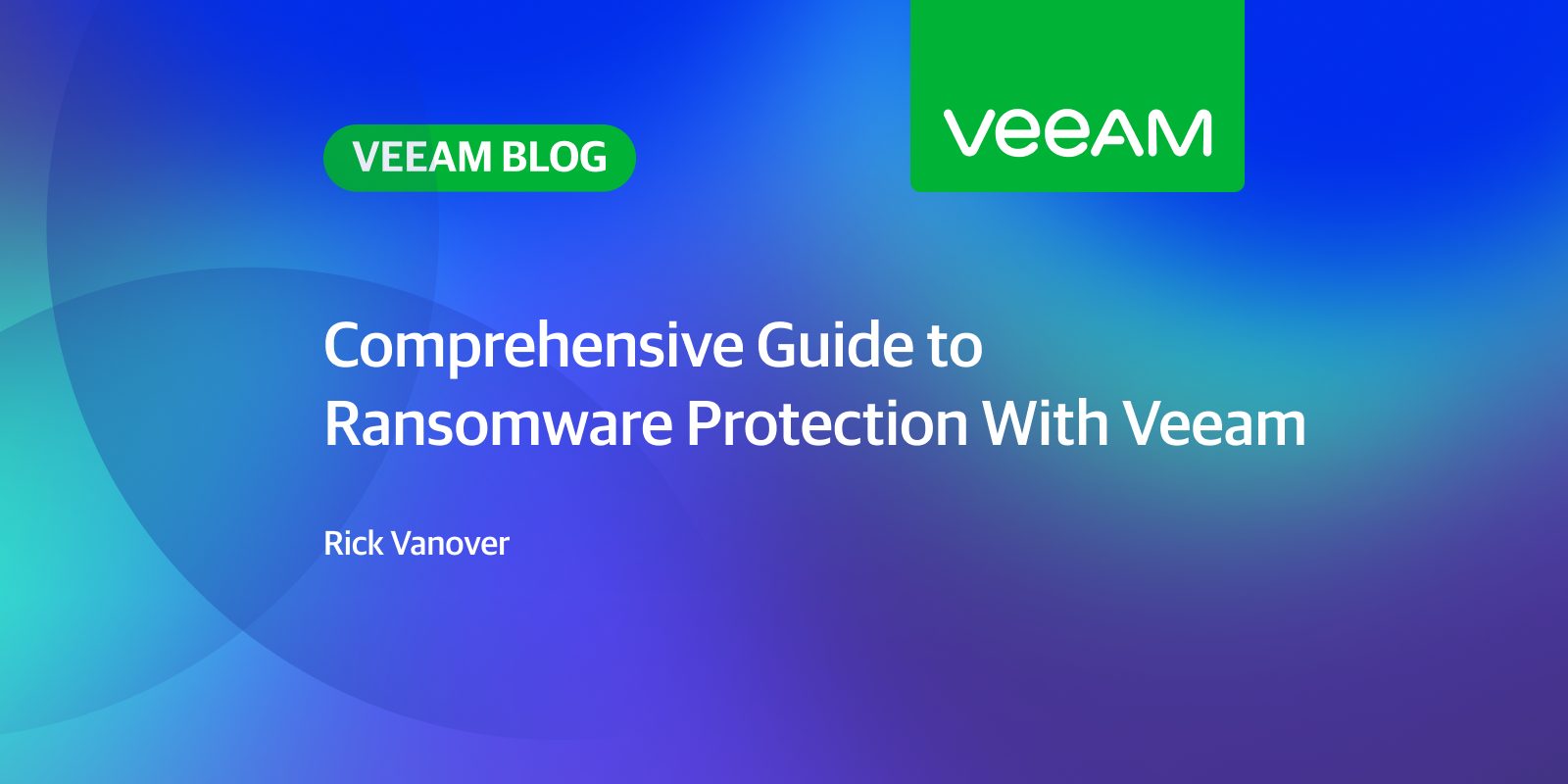 Ransomware Protection Guide | Veeam