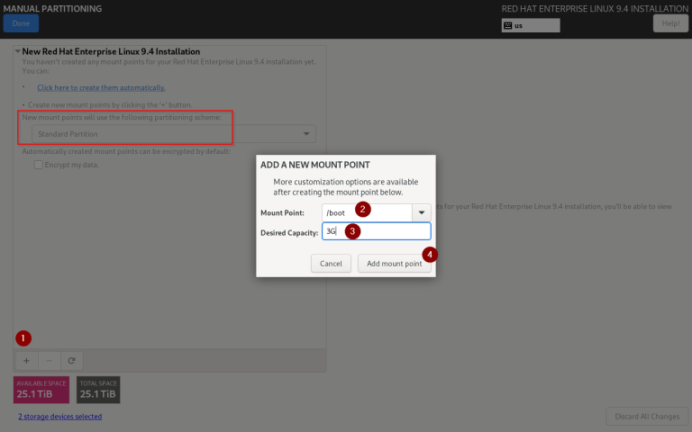 Install DISA STIG Red Hat Linux for Veeam Repository