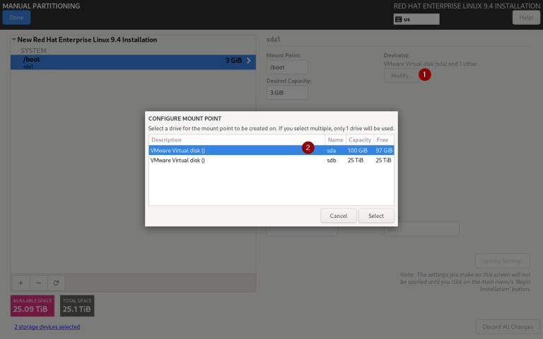 Install DISA STIG Red Hat Linux for Veeam Repository