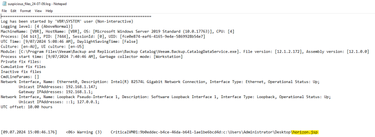 Veeam Ransomware Detection: Your Early Warning System