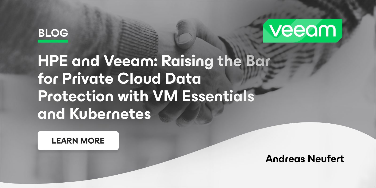 HPE & Veeam: Private Cloud Backup for VMs and Kubernetes