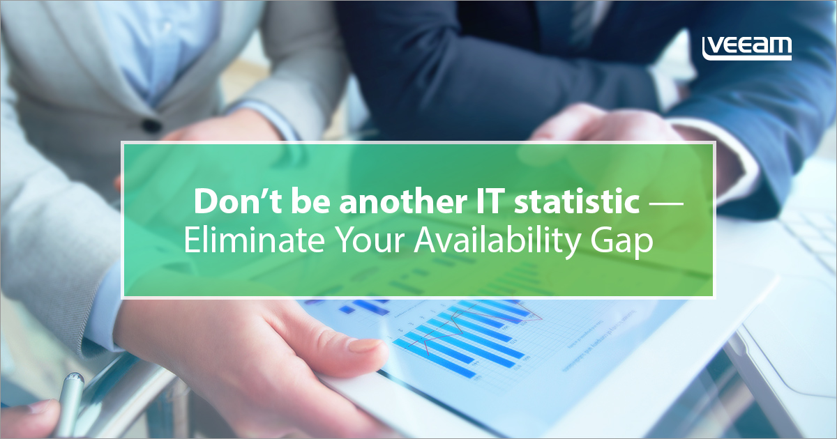 Don’t be another IT statistic — eliminate your Availability Gap with ...